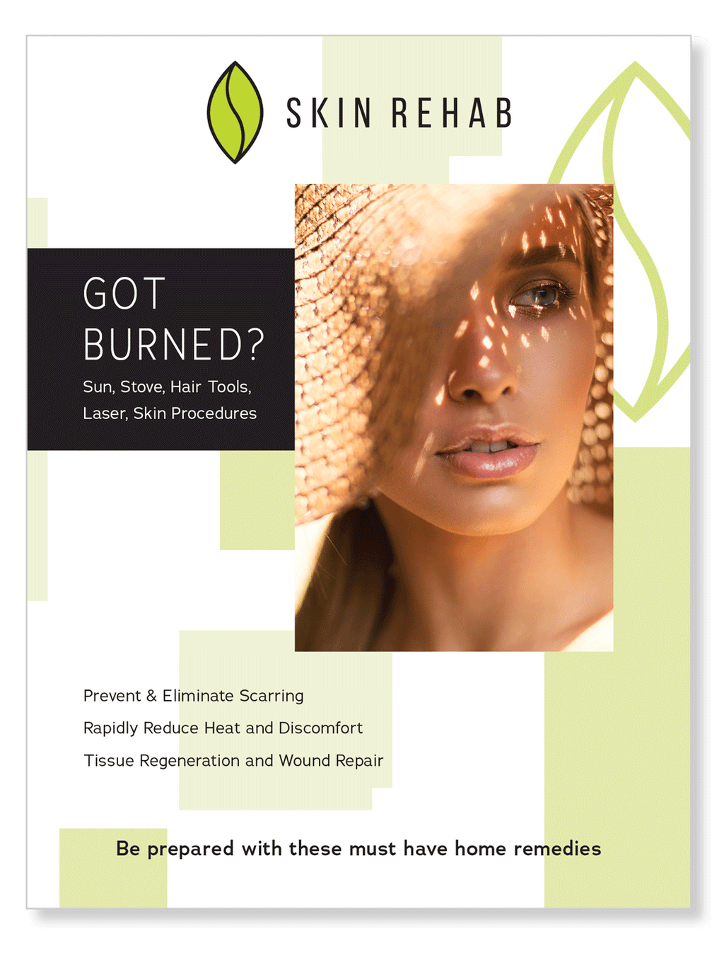 Skin Rehab Counter Card - Got Burned – RA Skin Care