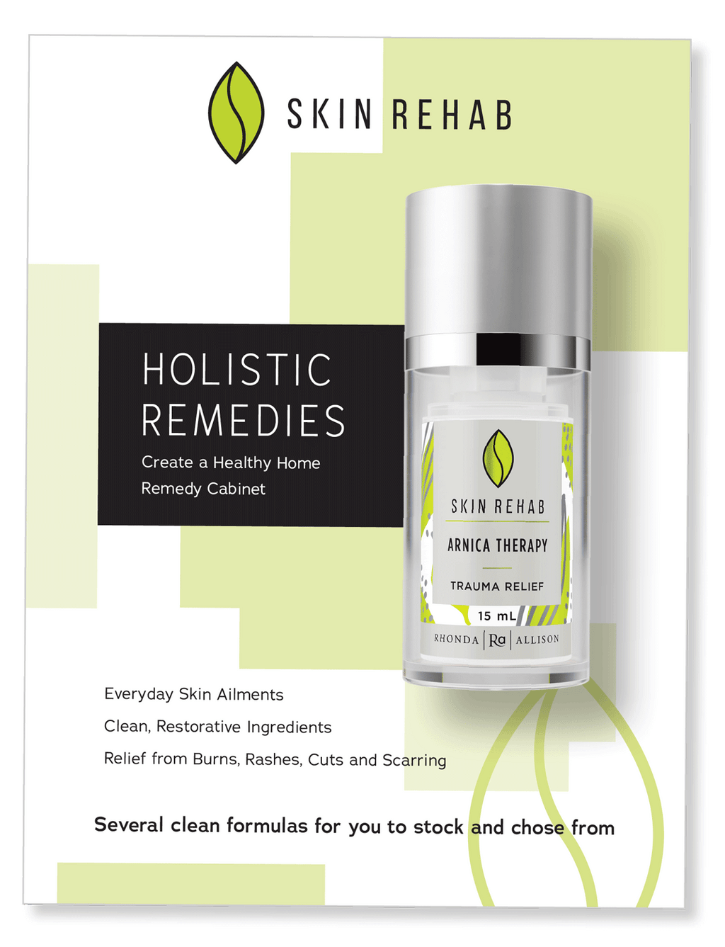 Skin Rehab Counter Card - Holistic Remedies – RA Skin Care